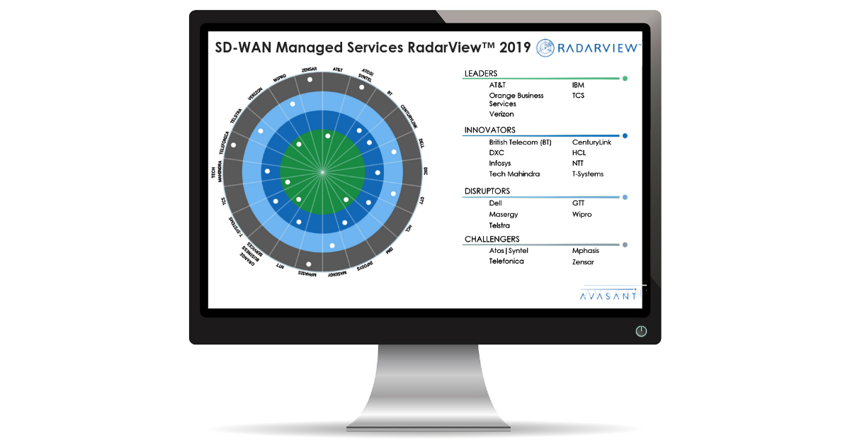 Avasant’s SD-WAN Managed Services RadarView™ 2019 recognizes leading service providers with the ...
