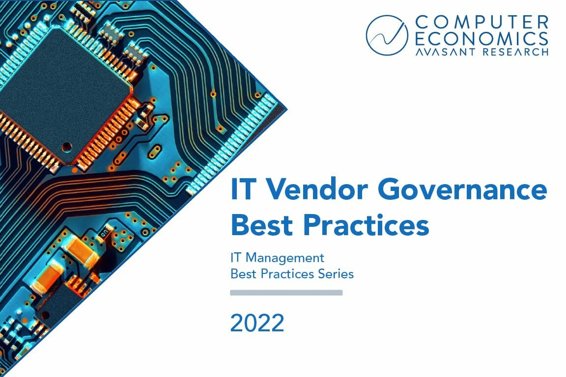 IT Vendor Governance Best Practices - Avasant