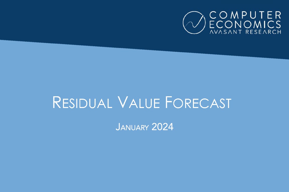 Residual Value Forecast January 2024 - Avasant