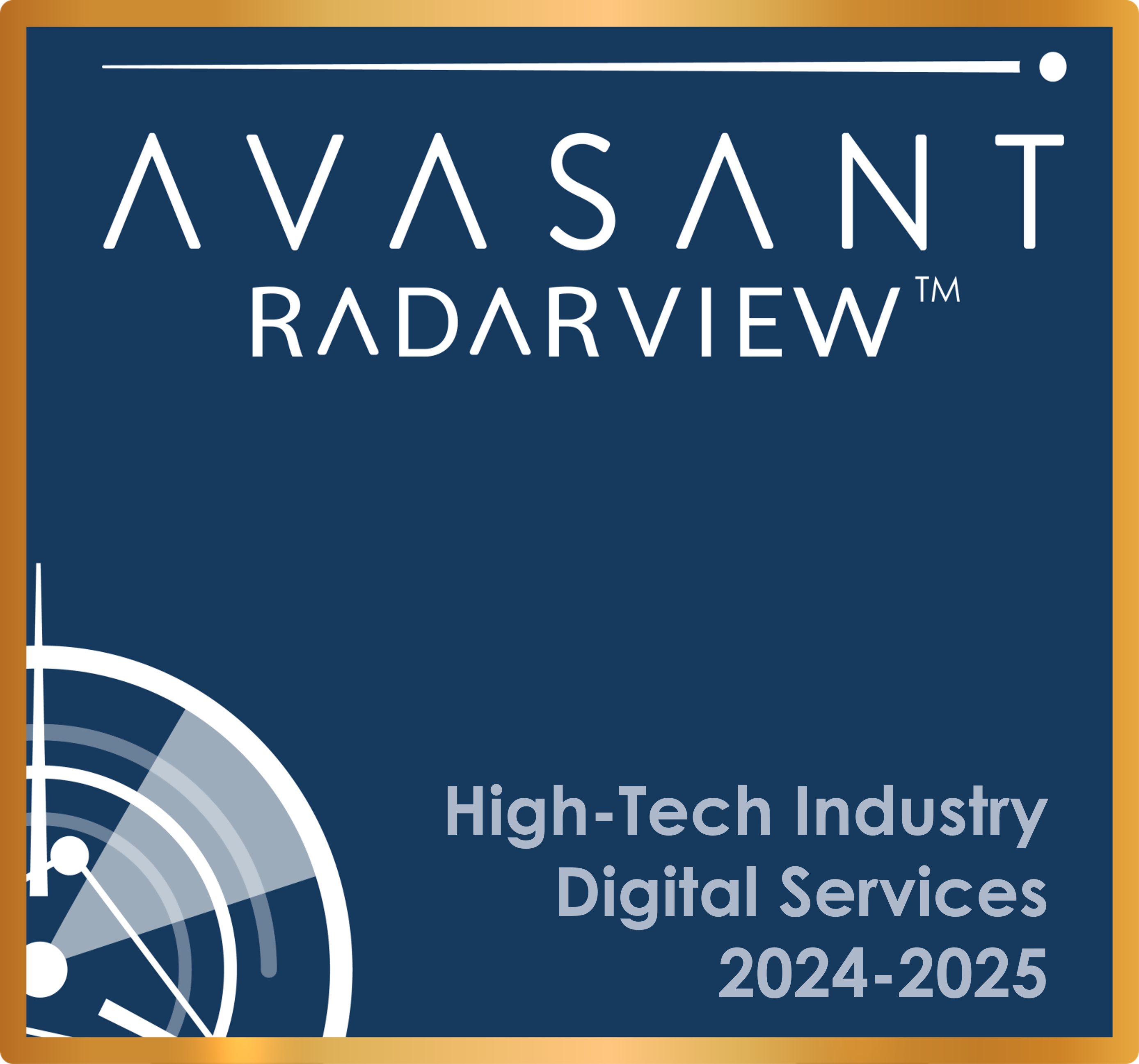 High-Tech Industry Digital Services 2024-2025 RadarView™ - Avasant